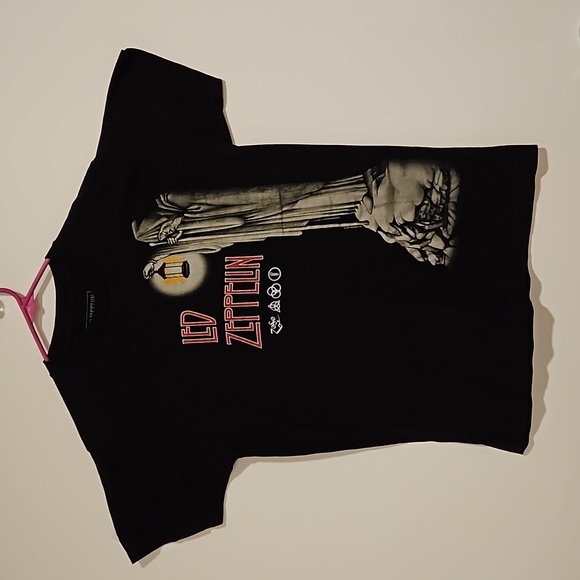 led zeppelin | Tops | Led Zeppelin Stairway To Heaven Graphic Tee ...